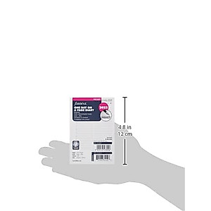 Filofax Pocket Day per Page English appointments Diary - 2022