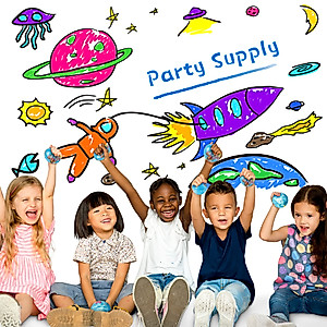 BBTO 24 Pack World Stress Balls Mini Globe Ball Earth Stress Relief Balls 3 Inch Stress Balls for Adults Teens Finger Exercise, Globe Pattern Educational Stress Balls, Party Favors, Carnival Rewards