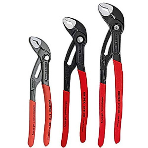 Knipex 00 20 09 V02 "Cobra" Pliers Set (3 Piece)