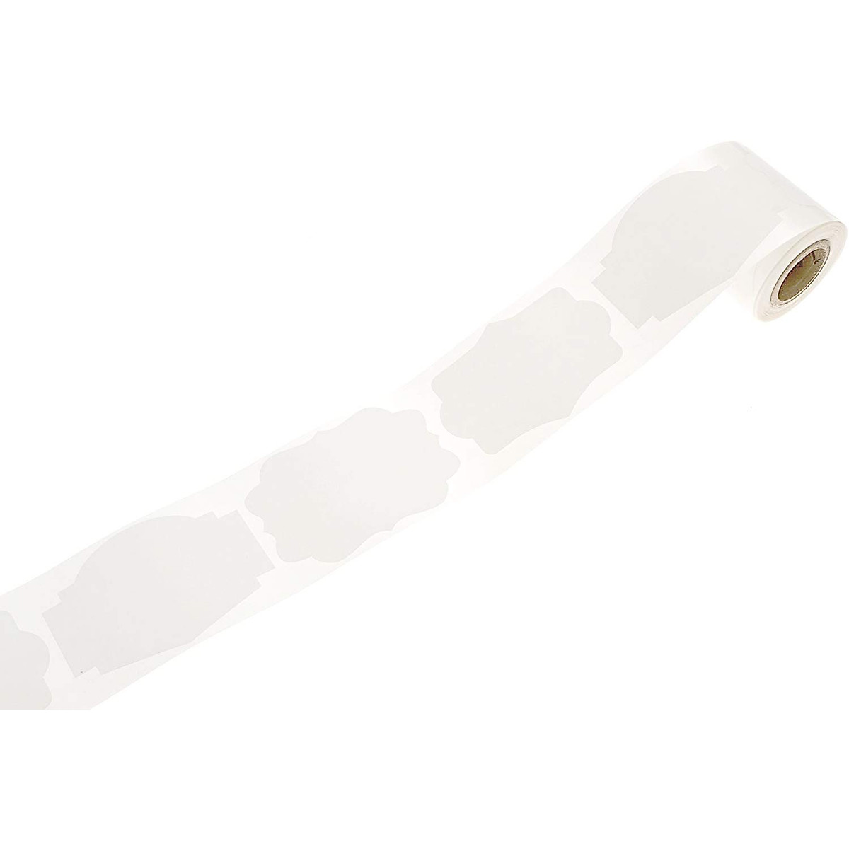 White Matte Holiday Gift Tag 2" x 3" Present Stickers / 100 Christmas Gift Tags