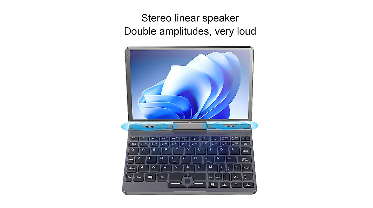 8 Inch Laptop, Micro PC, 1280 x 800 Touch Screen, LPDDR5 12GB RAM, for ...
