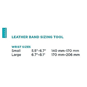 Fitbit Blaze Accessory Band, Leather, Camel, Large