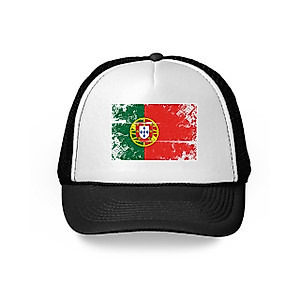 Awkward Styles Portugal Hat Portuguese Trucker Hat Soccer Portugal Flag Gifts