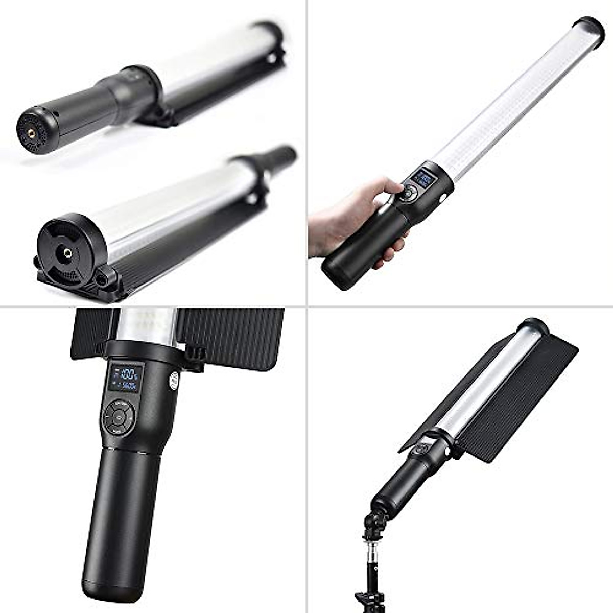GODOX LC500 Light Stick 516 Lamp Beads Portable Photography Light Stick with Cold and Warm Color Temperature for Live,Self Portrait, Product,Wedding Shooting, Camping. (LC500)