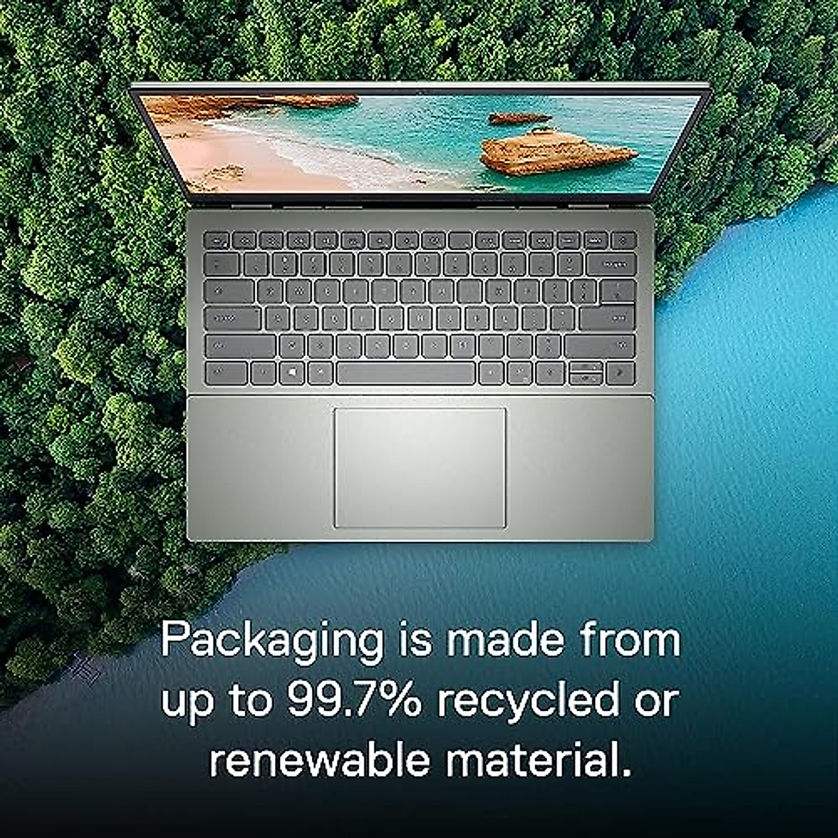 DELL 2023 Inspiron 14 Business Laptop, 14" FHD Display, AMD Ryzen 7 5825U(Beats i7-1185G7), Backlit Keyboard, HDMI,USB-C, BT,WiFi,Windows 11 Pro,Pebble Green (32G RAM | 1TB SDD)