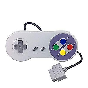 2-Pack Classic SNES Controller Replacement Gamepad for Original Super Nintendo Entertainment System Console
