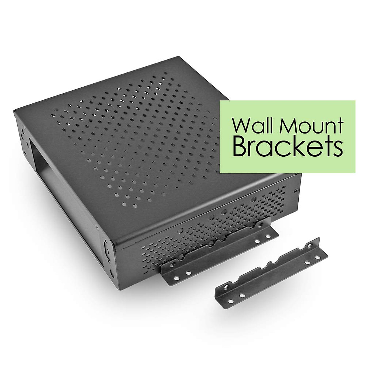 MITXPC MX500-USB3 Compact Mini-ITX Case, Fanless, USB 3.0, Wall & VESA Mount