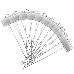 Foraineam 30 Pack 11.5 inch Stainless Steel Garden Markers Weatherproof Metal Plant Labels Large Planting Seedling Stake Signs