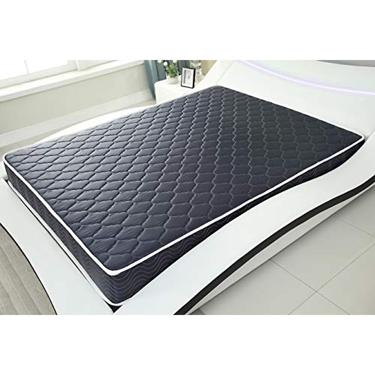 Christies Home Living 6-Inch Foam Mattress Covered in a Stylish Water-Resistant Fabric, Full