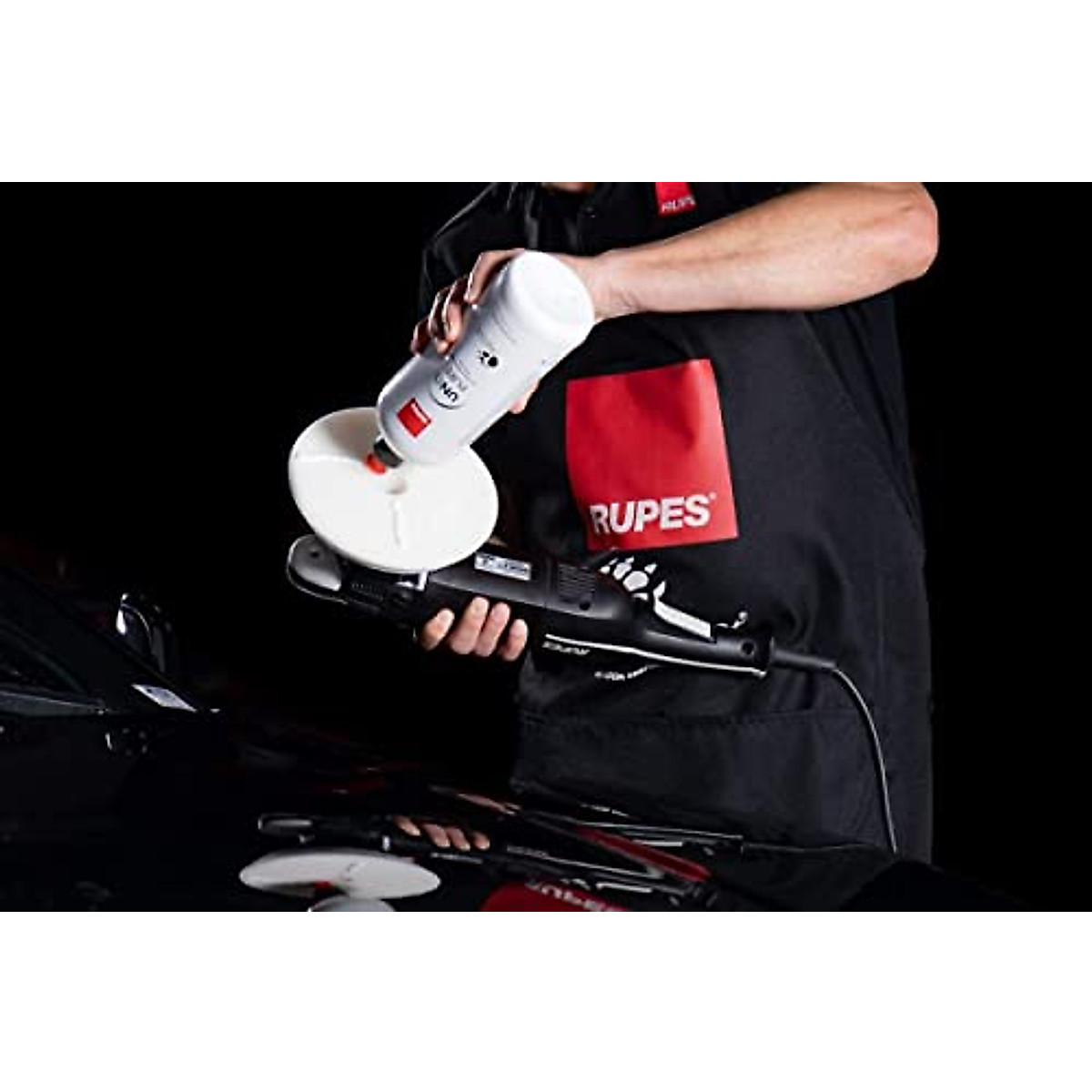 RUPES D-A Ultra Fine High Performance Fine Polishing Foam Pad 2-Pack, 4inch Face, 3inch Backing