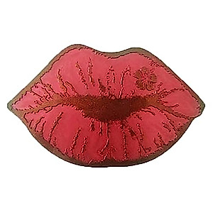 DIY Crystal Epoxy Mold, Lip-Shaped Tray Resin Mould Coaster Tea Plate Silicone Mold for DIY Crafts Home Decor