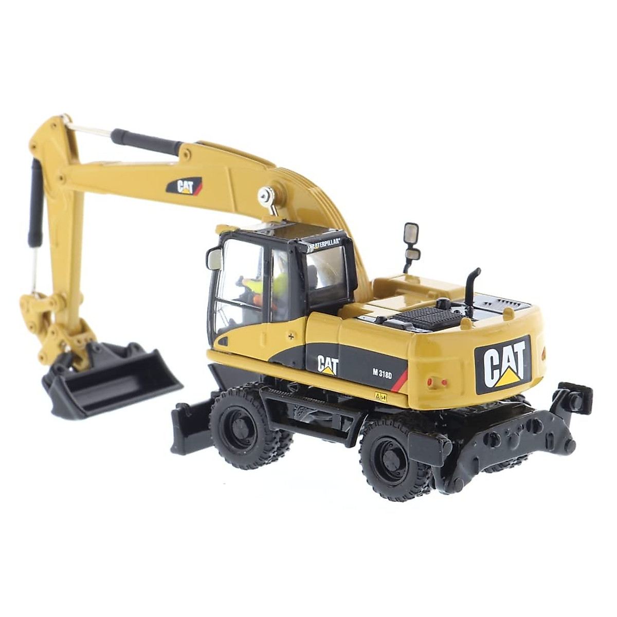 Diecast Masters 1:87 Caterpillar M318D Wheel Excavator – HO Series 85177
