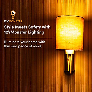 Fire Effect T6 T8 E12 LED Fire Candle Light Bulb Flame Flicker Tube Base Shape Novelty Lighting B11 Torch Rustic Farmhouse Bulbs 12mm Diameter, 100MM / 4.00" Total Length 120V ST15 3 Pack