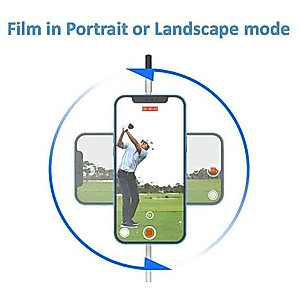 GPOD Mini - Phone Stand Perfect for Golf Lovers! - Easiest Way to Mount and Film Your Golf Swing. Just Stick The GPOD into The Ground and Stick Your Phone to The Magnet!