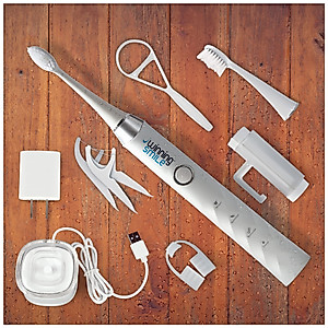 Winning Smile Electric Toothbrush Dental Kit for Adults - Best Sonic Power Cleaning Technology - Rechargeable Electronic Toothbrushes