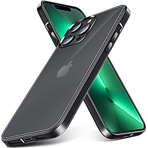 ORIbox for iPhone 13 Case - Black, Shockproof Protective Cover, Ultra-Thin Non-Slip Lightweight