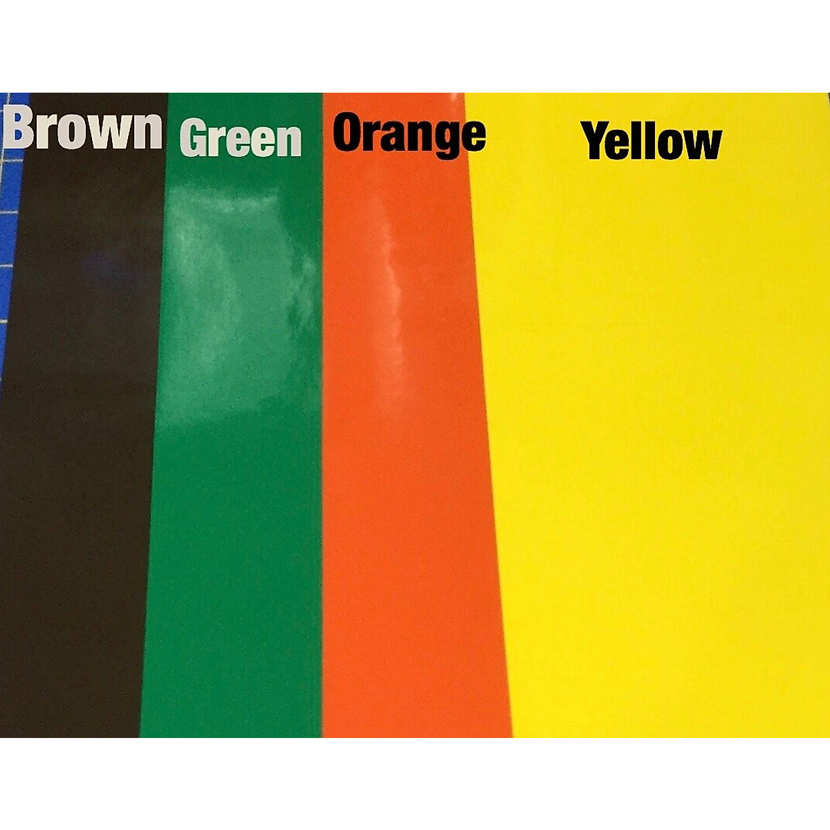 Oracal 651 Permanent Adhesive Vinyl, 12 inch x 24 inch rolls, Choose colors, Best Adhesive Vinyl for Crafters, Good for Cups, Mugs, Bottles