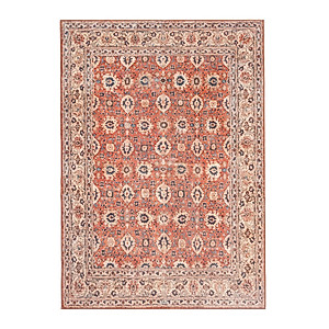 Lbris Area Rug 5x7 Machine Washable Rugs for Living Room Bedroom,Non-Slip Stain-Resistant Large Dining Room Rugs with Rubber Backing,Extra Soft Non Shedding Non Skid Vintage Carpet