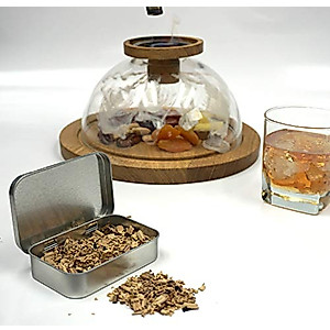 Peat Bog Fog - Foghat Culinary Smoking Fuel | Infuse Wine, Whiskey, Cheese, Meats, BBQ, Salt | Luxury Wood Smoking Chips for Portable Smoker, Smoking Gun, Glass Cloche or Foghat Cocktail Smoker