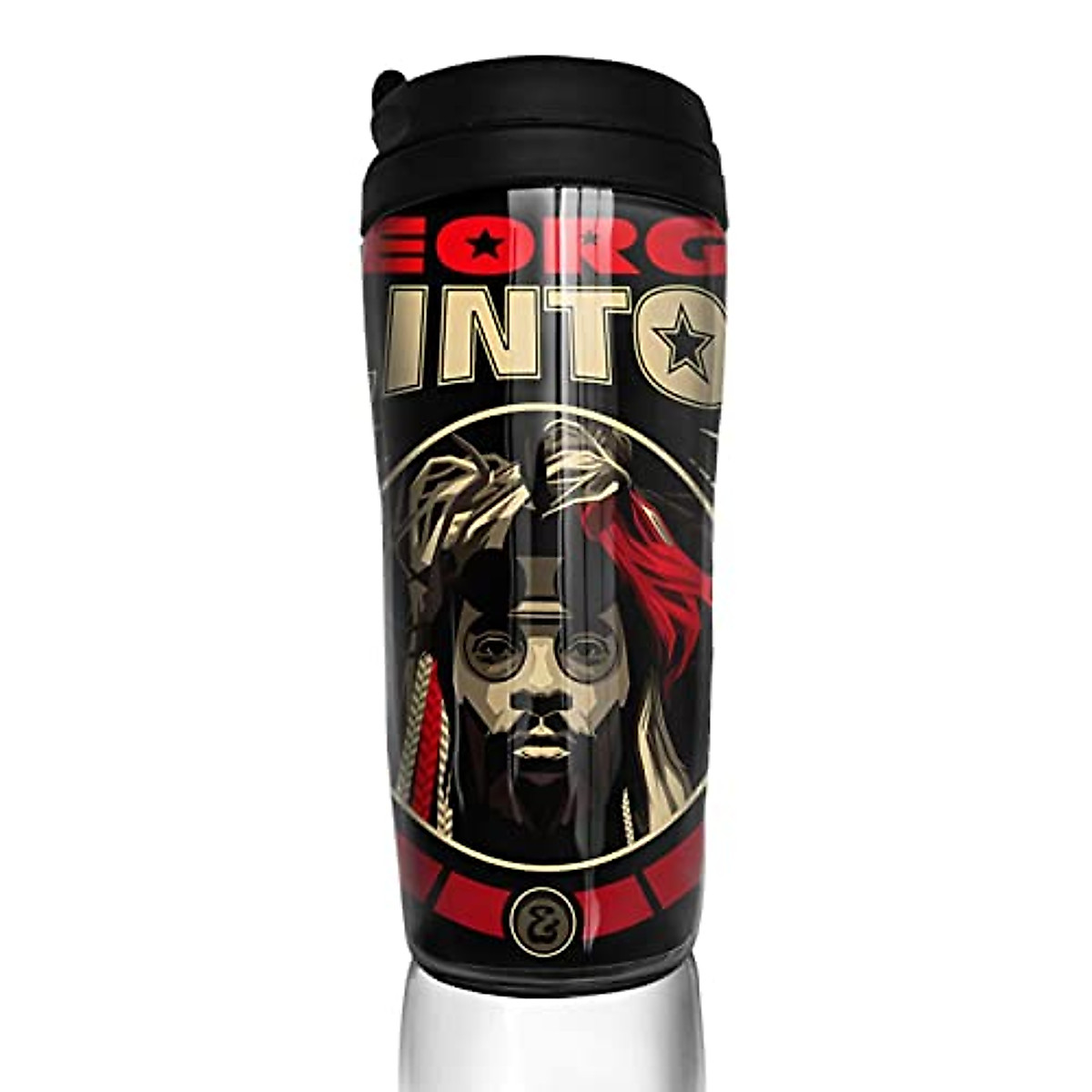 George Clinton Unisex Coffee Cup Stainless Steel Vacuum Insulated Travel Mug For Home,Office,Sport,Party,Gifts