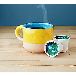 Amazon Brand - Happy Belly Medium Roast Coffee Pods, Kona Blend, Compatible with Keurig 2.0 K-Cup Brewers