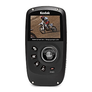 Kodak PlaySport (Zx5) HD Waterproof Pocket Video Camera - Black (2nd Generation)