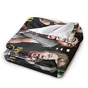 Soft Fleece Blanket Throw Fuzzy Lightweight Cozy Plush Bed Couch Sofa Home 50"X40"