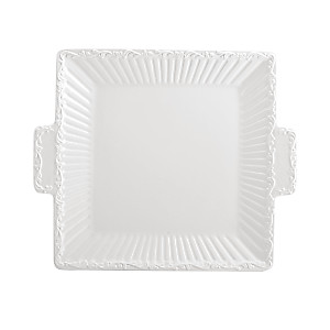 Mikasa Italian Countryside Square Dessert Tray, 11-Inch