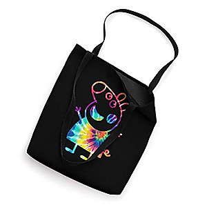 Peppa Pig Tie Dye Portrait Tote Bag
