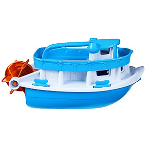Green Toys Paddle Boat/w Hang Tag