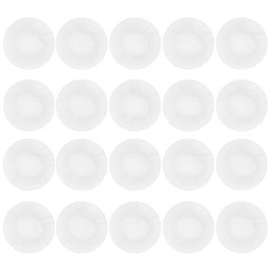 Healifty Headphone Covers 50pairs Sleeve Disposable Ear Most Stretchy Woven Nonwoven Headphones for Non- on Fit White Earpad Sweatproof Cover, Protector Earpads Covers Headphone of