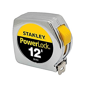 Stanley Hand Tools 33-312 3/4" X 12' PowerLock Professional Tape Measure (3 Pack)