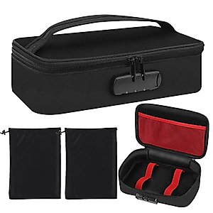 MUOUM Discreet Lockable Storage Toy Bag Box Organizer Container