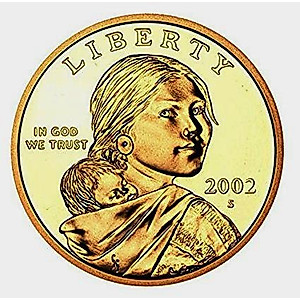 2002 S Sacagawea Native American Proof US Coin DCAM Gem Modern Dollar $1 $1 Proof DCAM US Mint