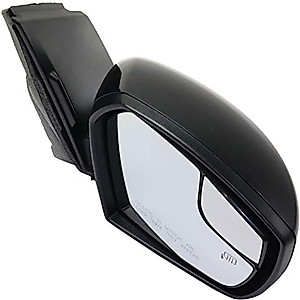 Kool Vue Driver & Passenger Side Power Heated Mirrors for Ford Escape 2017-2019 Without Signal Light, Blind Spot Monitor, Memory & Puddle Lamp Paintable