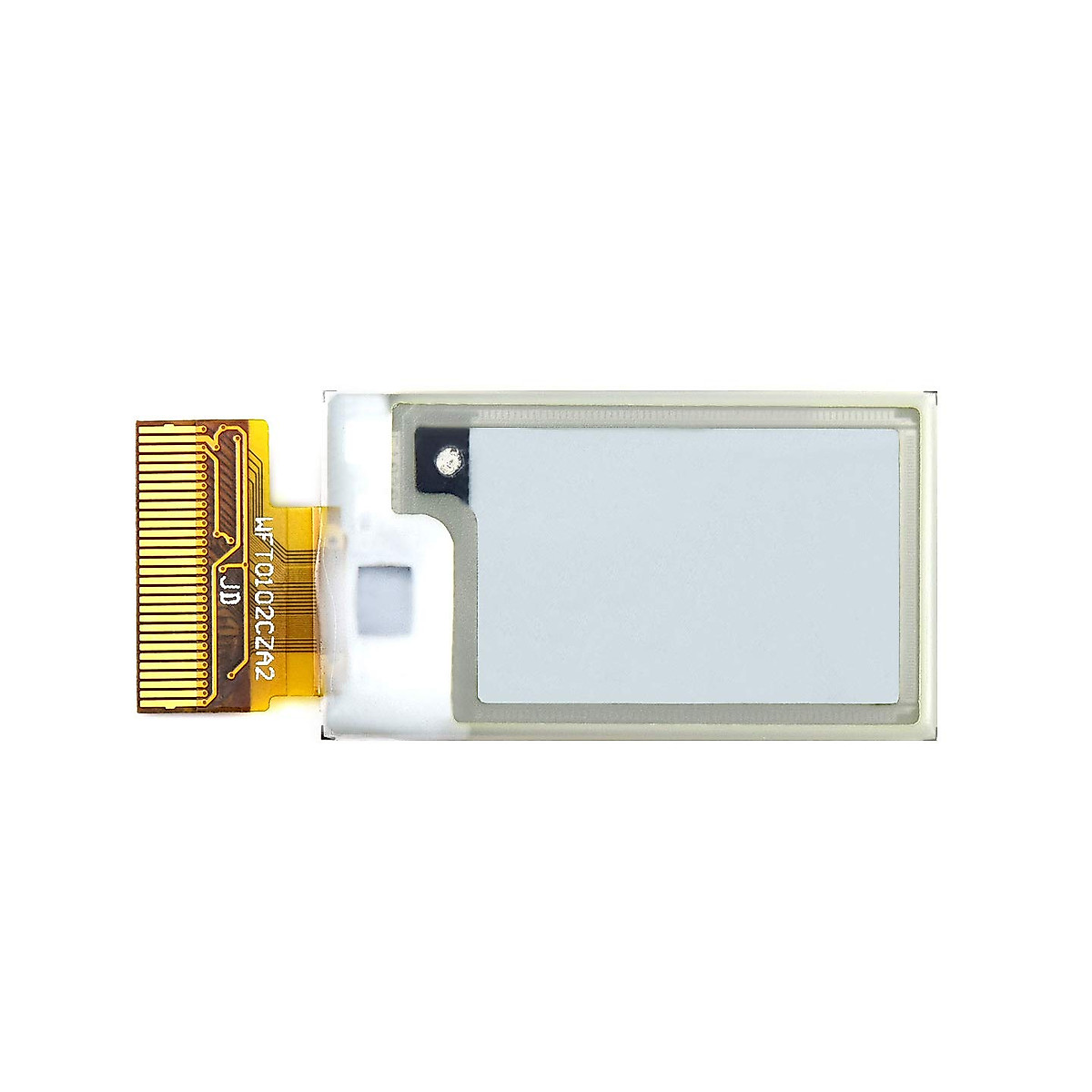 waveshare 1.02inch E-Ink Raw Display Compatible with Raspberry Pi 4B/3B+/3B/2B/B+/A+/Zero/Zero W/WH/Zero 2W Series Boards 128×80 Resolution with SPI Interface Without PCB Supports Partial Refresh