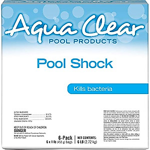Aqua Clear Pool Products Pool Shock 6x1 lb.