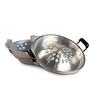 Aluminum Thai Lao Korean Charcoal Barbecue Stove +BBQ Grill Topper30cm 12" Made Thailand