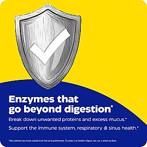Enzymedica, Immune Defense, Regular Strength, Proteolytic Enzymes for Immune Support, 60 Count