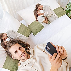 OARSE Customized Pillow Cover with Picture Name Printed Pillows Using Your Own Photos Throw Pillowcase Personalized Valentines Christmas House Warming Gifts - Insert Optional