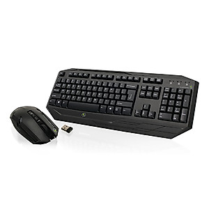 IOGEAR Kaliber Gaming Wireless Gaming Keyboard and Mouse Combo, GKM602R