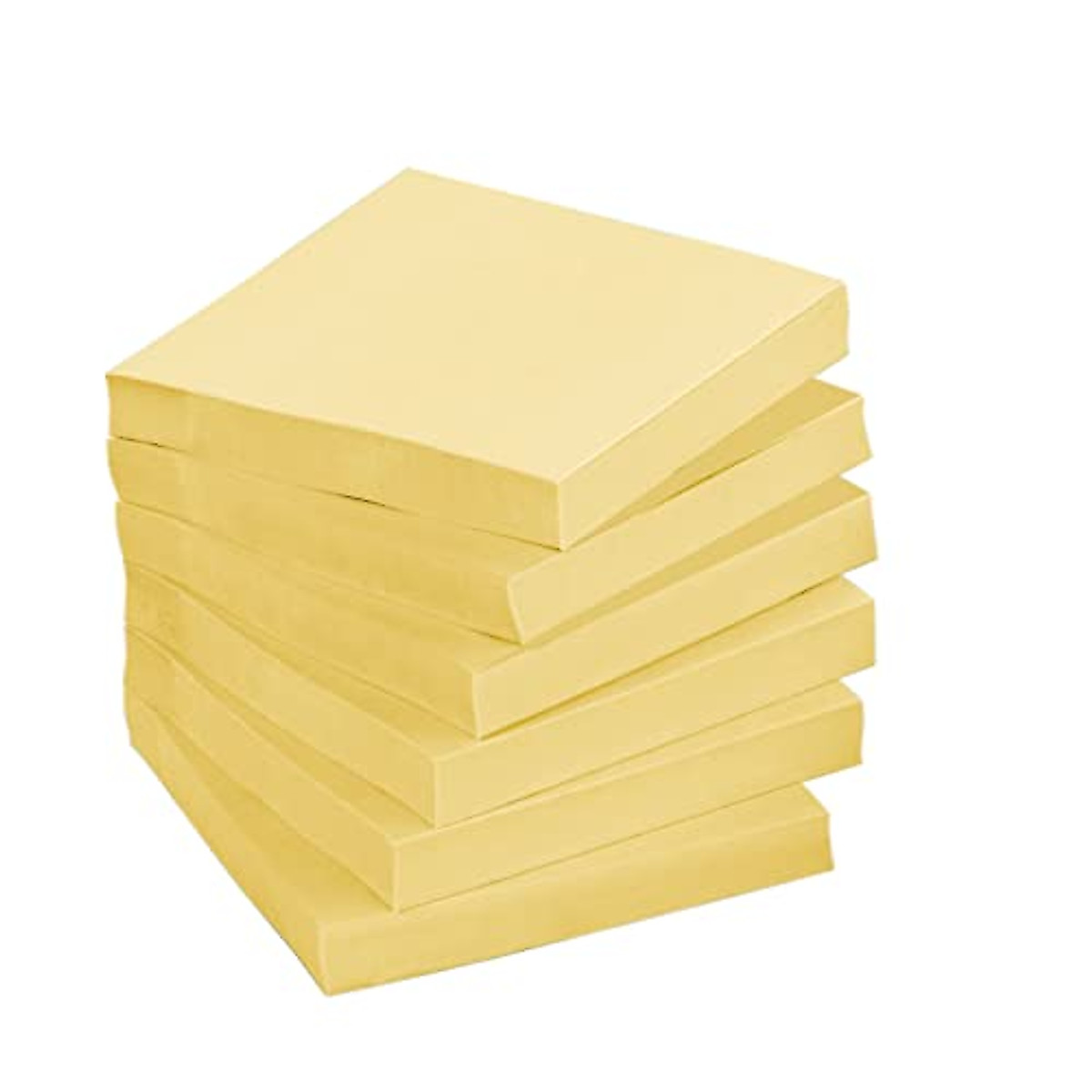 Post-it Greener Notes, 3 in x 3 in, 24 Pads, America's #1 Favorite Sticky Notes, Canary Yellow (654R-24CP-CY)