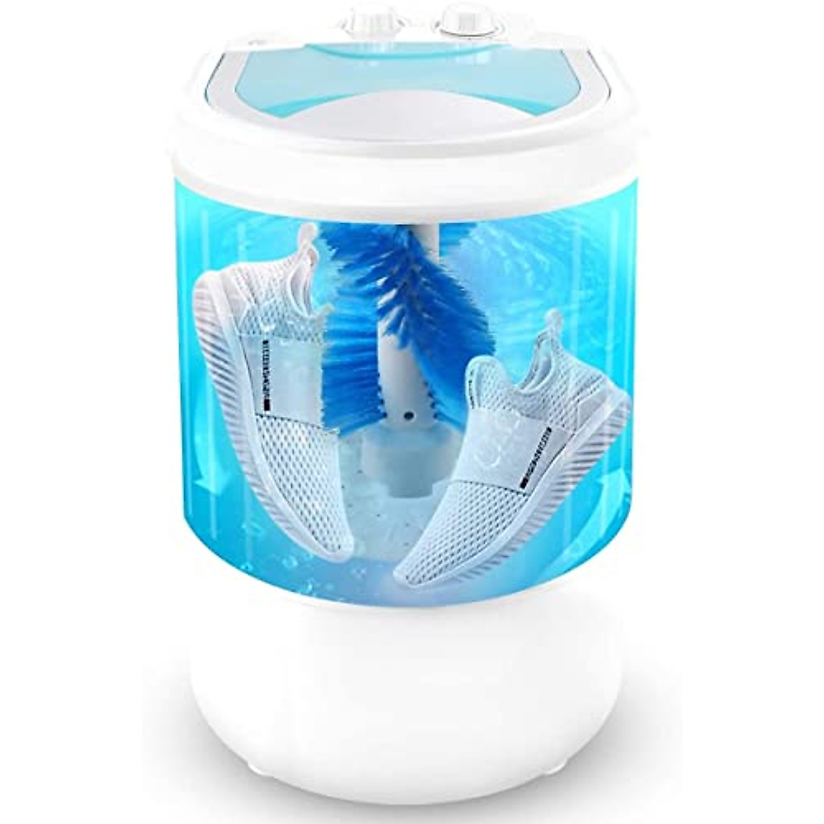 MISMORI Portable Shoes Washing Machine, Portable Shoes Washing Machine, Mini Portable Washing Machine, Smart Lazy Automatic Shoes Washer, For Apartments Camping Dorms Business Trip College Rooms