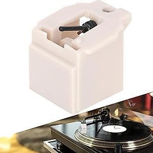 KANGQL Replacement Stylus, Turntable Needle Styluses with Cleaner Phonograph Maintenance Part Record Player Needle for ATN3600L