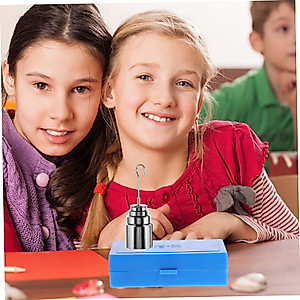 DOITOOL 1 Set Laboratory Slotted Mass Metal Slotted Weights Science Experiment Tools Hanger and Box