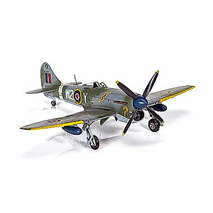 Airfix Model Airplane Kit Gift Set - A02110 Hawker Tempest Mk.V Post War, Plastic Plane Model Kits for Adults & Kids 14+, Skill Level 2, 1:72 Scale WW2 Military Aircraft Models for Beginners