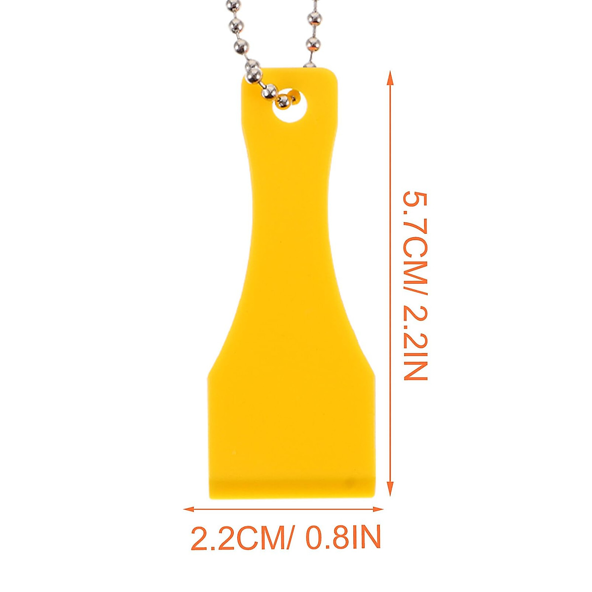 VILLCASE Scratch Off Ticket Scratcher, Ticket Scrapers Tools Plastic Scraper Tool for Tickets, Labels, Films, Lotto Cards, 12Pcs Random Color