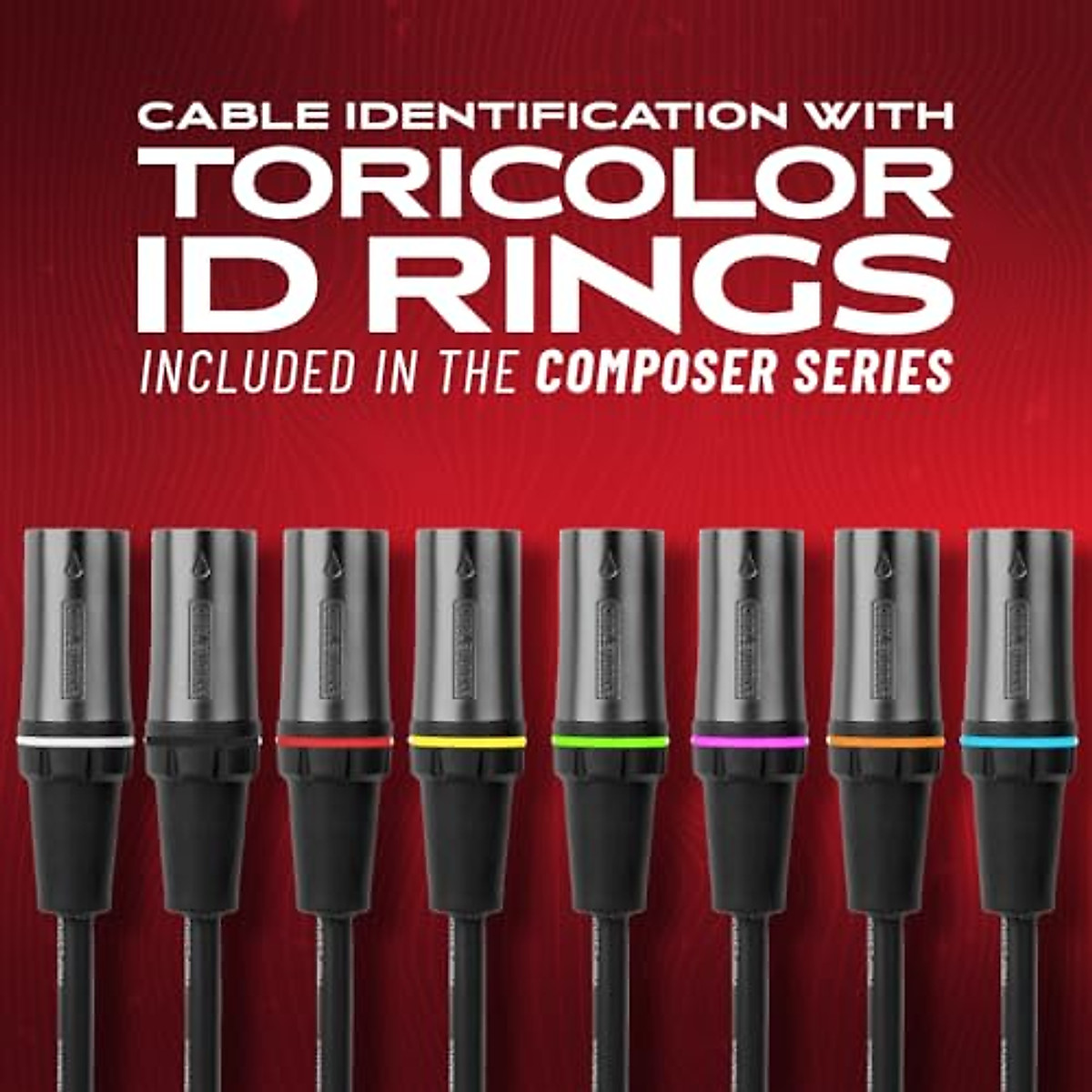 Cableworks By Gator Cases Composer Series Deluxe 100 Foot XLR Microphone Cable, (GCWC-XLR-100)