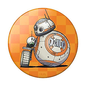 PopSockets PopGrip: Swappable Grip for Phones & Tablets - Star Wars - BB-8 & D.O.