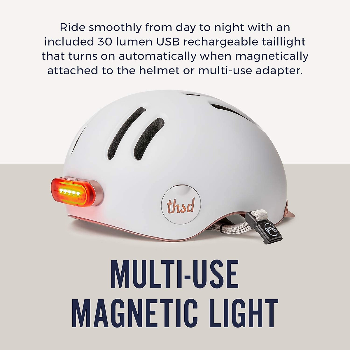 Thousand Adult Bike Helmet - Chapter Collection - Supermoon White, Small, MIPS